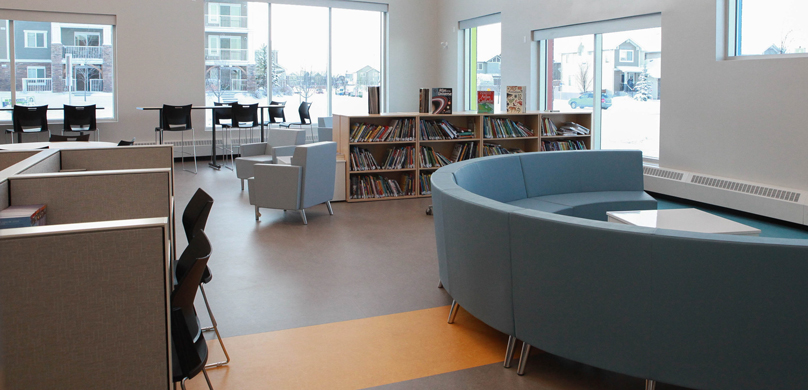 Learning Commons / Library - Colonel Macleod School
